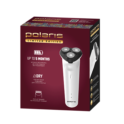 Электрическая бритва Polaris PMR 0422RC ProLong 4D Li+ цвет Белый4 ...
